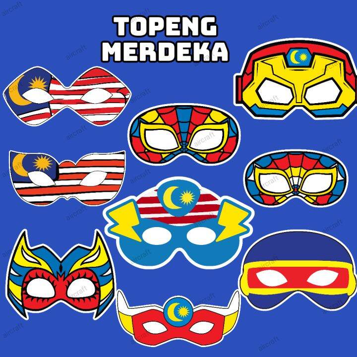 topeng mata merdeka vol 1 | Lazada