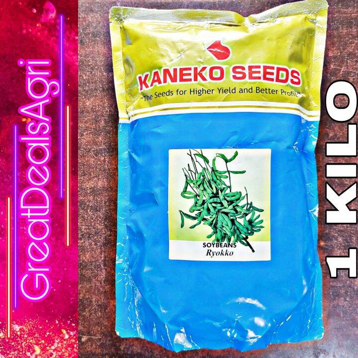 RYOKKO SOYBEAN / EDAMAME SEEDS (1 KILO) KANEKO SEEDS | Lazada PH