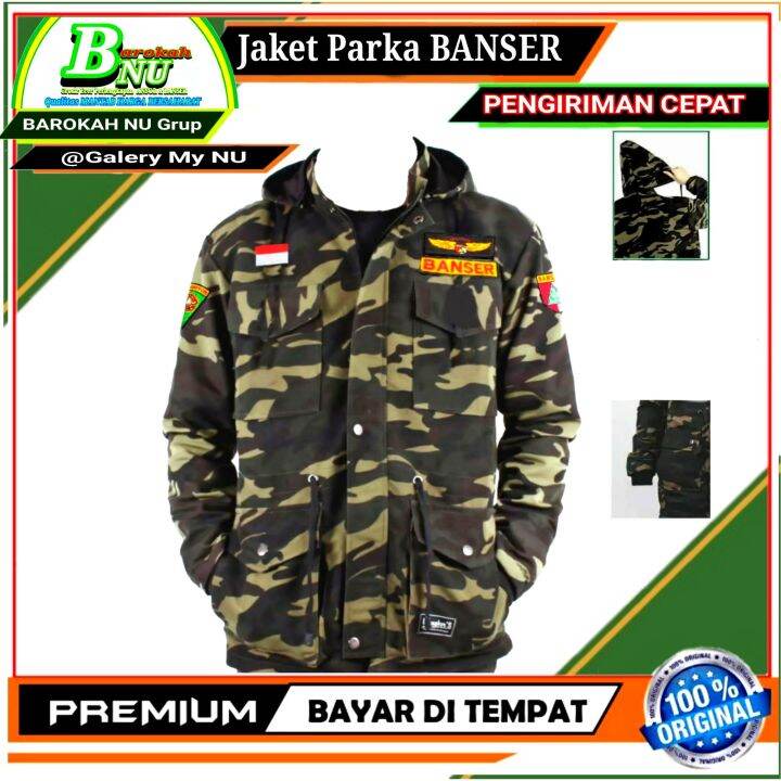 JAKET PARKA BANSER KEKINIAN | Lazada Indonesia
