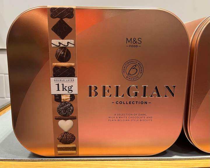 M&S Belgian Chocolates Classic 194G Box| 500g Box |1 KG Tin Can | Lazada PH