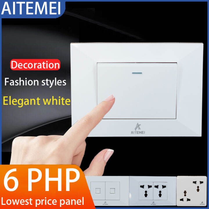 wall switch for light wall socket outlet with cover heavy duty plug ...