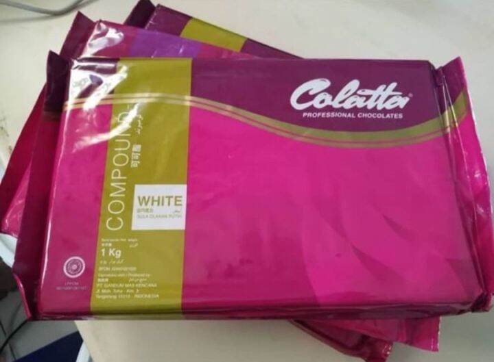 Colatta White compound kemasan asli 1kg | Lazada Indonesia