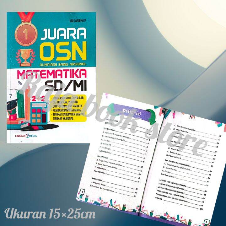 Buku Juara OSN Olimpiade Sains Nasional Matematika SD/MI(15×25cm) | Lazada Indonesia