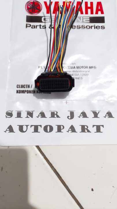Soket ECU ECM Yamaha MX king LED 39 pin tahun 2019-2021 untuk kode ECU ...