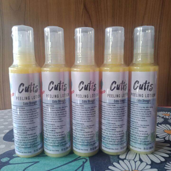 5pcs.Cutis Peeling Lotion Extra Strength 100ml | Lazada PH