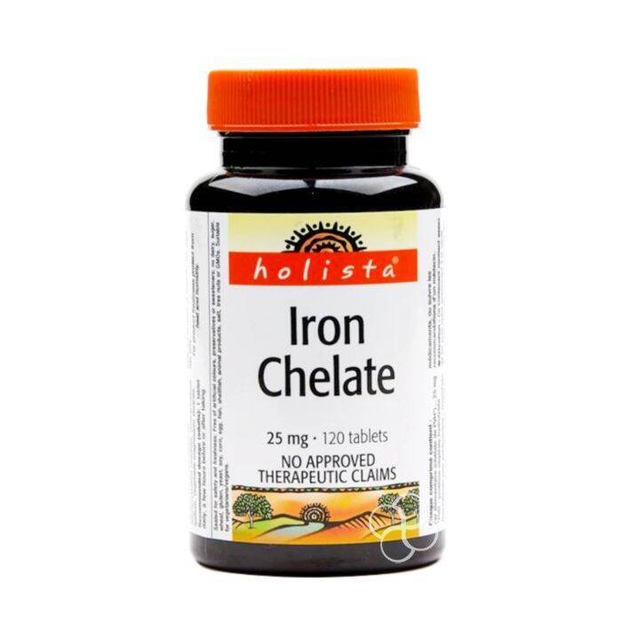 Holista Iron Chelate 25mg 120 tablets | Lazada PH