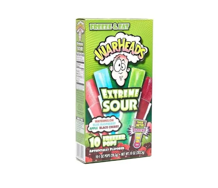 WarHeads Extreme Sour Freezer Pops -283.5g | Lazada PH