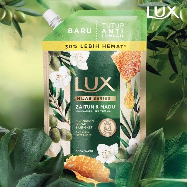 Lux Body Wash Hijab Series Olive Honey 400ml | Lazada Indonesia
