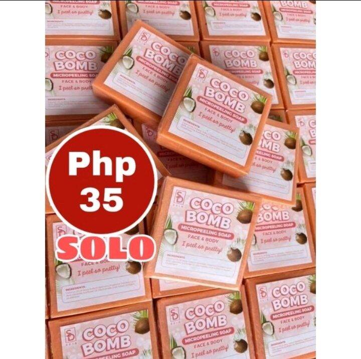 SUGAR DOLLS PH COCO BOMB MICROPEELING SOAP TRIAL PACK 100G | Lazada PH