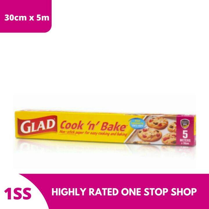Glad Cook n' Bake, 5m x 30cm | Lazada PH