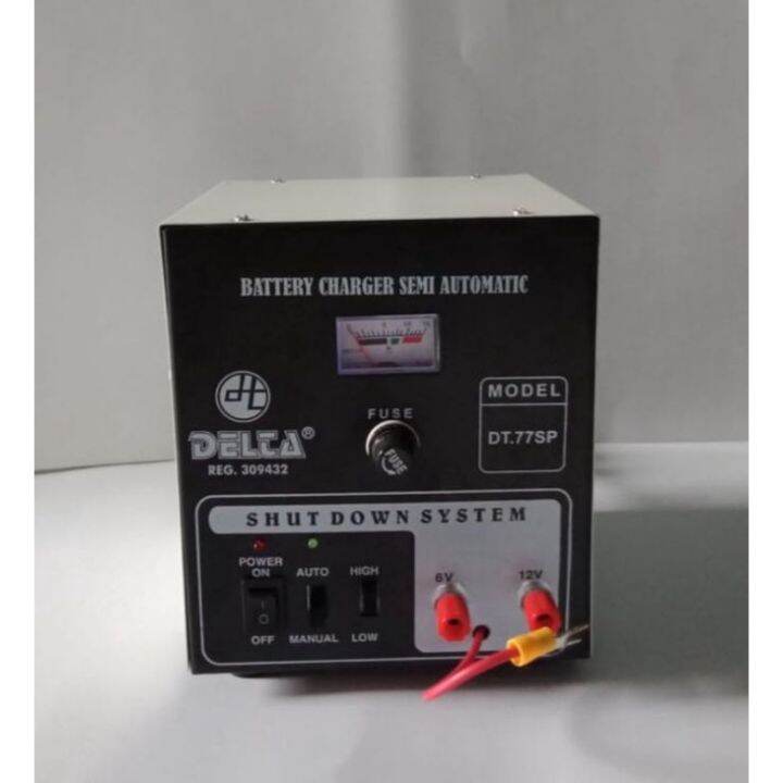 Charger Accu Delta DT 7SP Semi Automatis | Lazada Indonesia