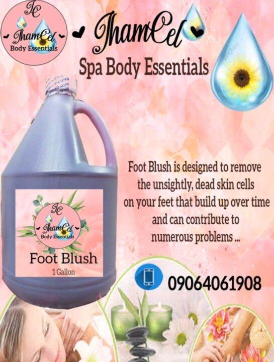 FOOT BLUSH TO SOFTEN FOOT AND CREATE A PINKISH GLOW | Lazada PH