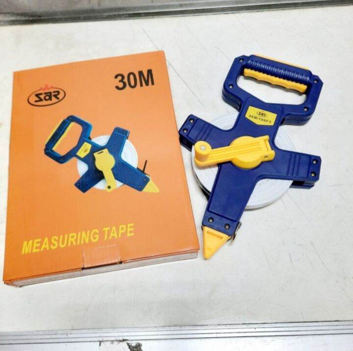 meteran 30 m - measuring tape 30 meter - meteran tancap 30 m | Lazada ...