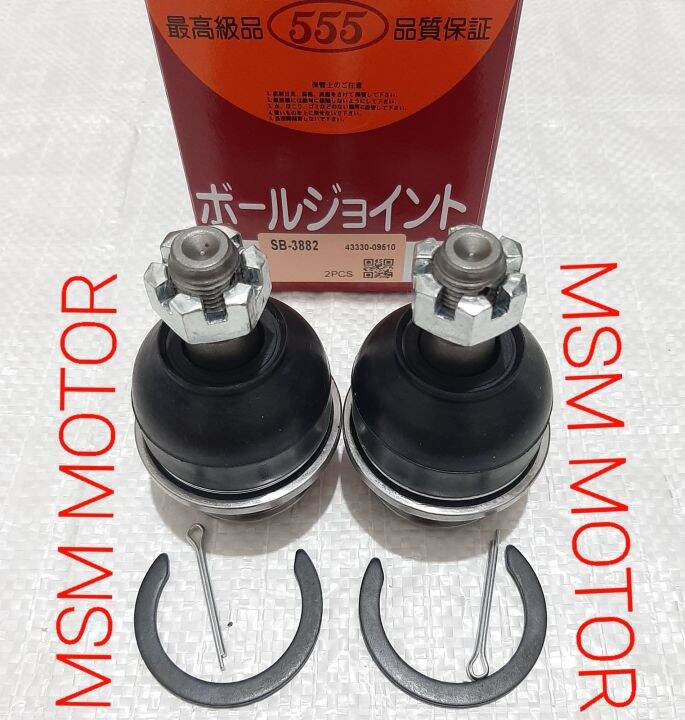 BALL JOINT BAWAH LOWER LOW TOYOTA INNOVA INOVA 555 JAPAN 43330-09510 ...