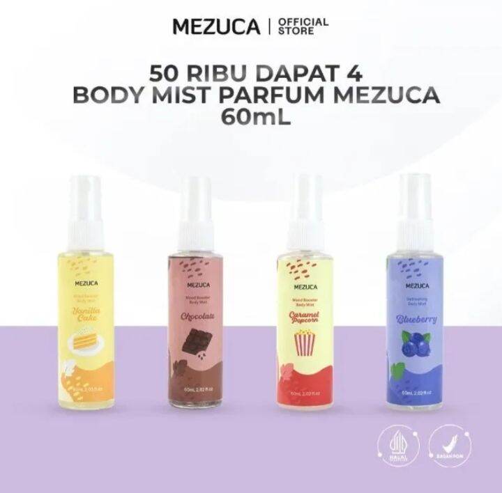 RRS ️ MEZUCA - Body Mist Parfum Mezuca | BPOM | Parfum Berbagai Varian ...