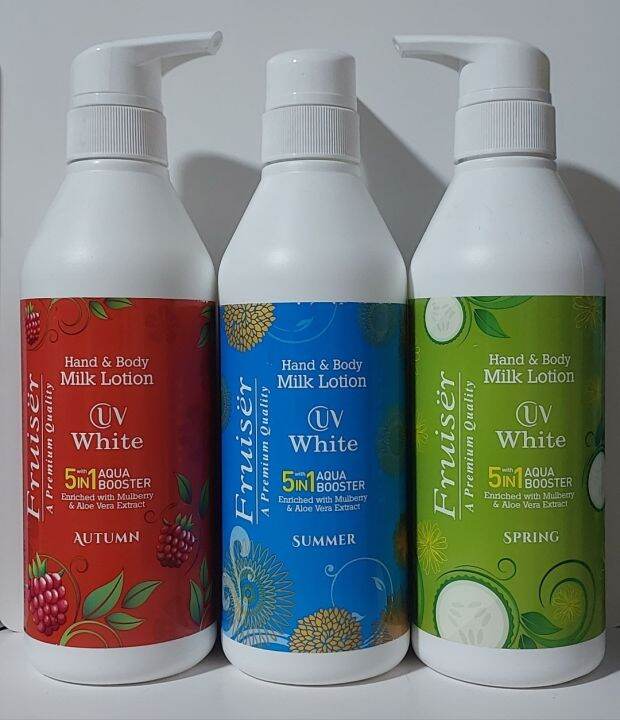 Fruiser UV White Hand & Body Milk Lotion 500ml | Lazada PH