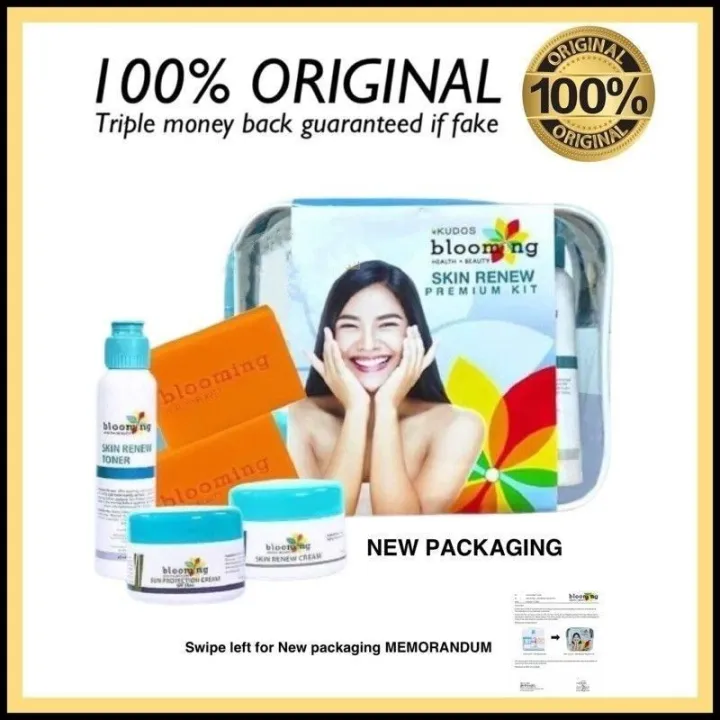 100% ORIGINAL BLOOMING SKIN RENEW SET | Lazada PH
