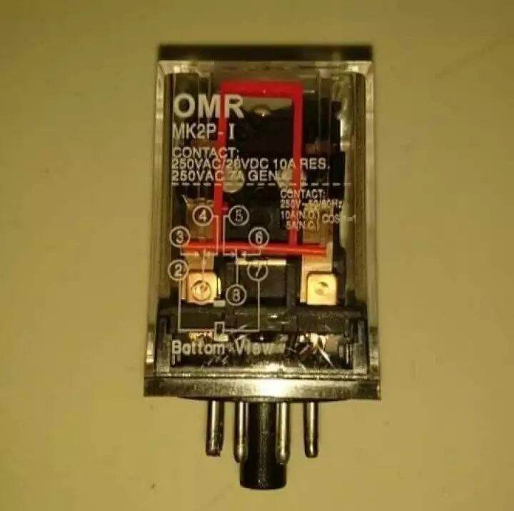Relay OMR MK2P 8 Pin 220VAC + Socket | Lazada Indonesia