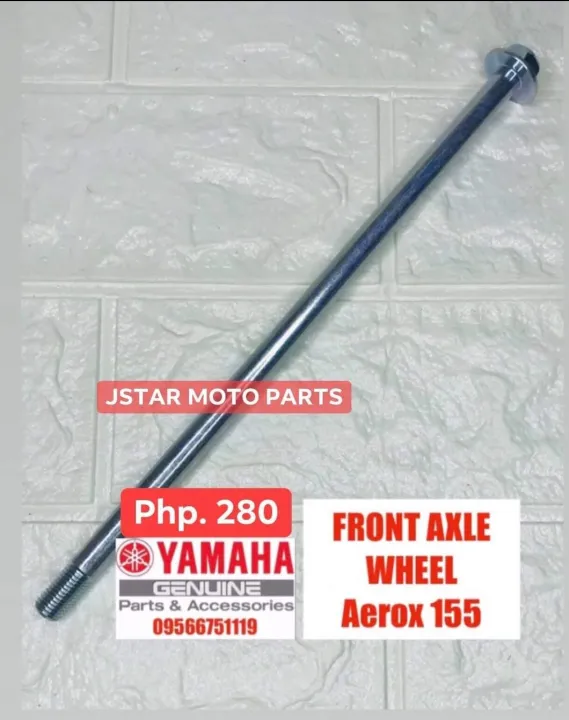 AXLE WHEEL AEROX V1 AEROX V2 NMAX V1 NMAX V2 YAMAHA GENUINE | Lazada PH