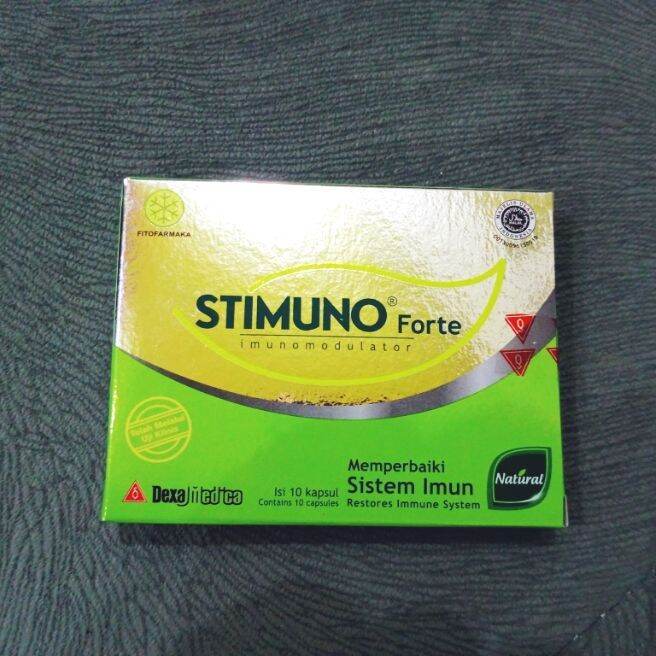 stimuno Forte 10 kapsul | Lazada Indonesia