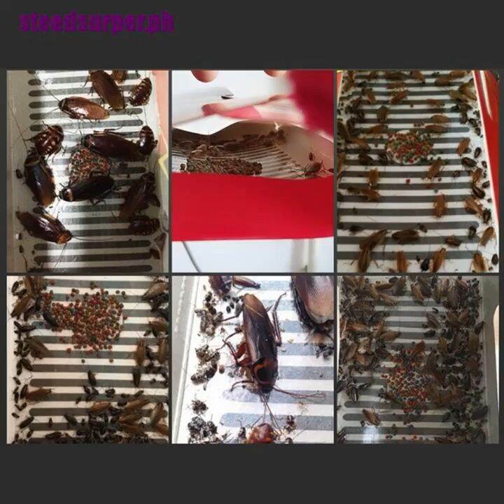 5/10Pcs Set Roach Killer Cockroach Pitfall House Small Bugs Traps Box ...
