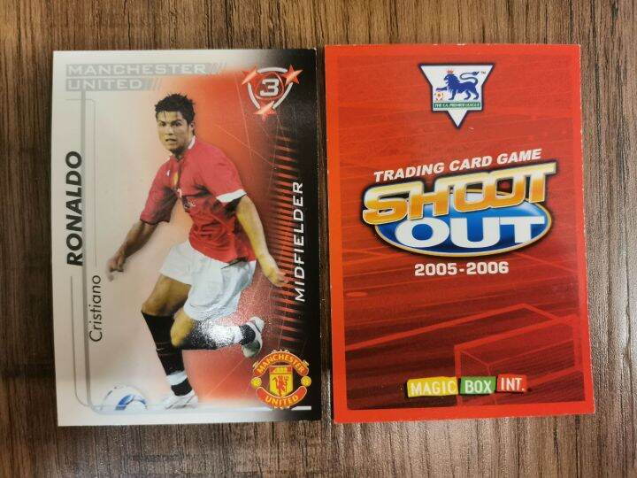 Shoot Out 2005/2006 Cristiano Ronaldo Base Card | Lazada