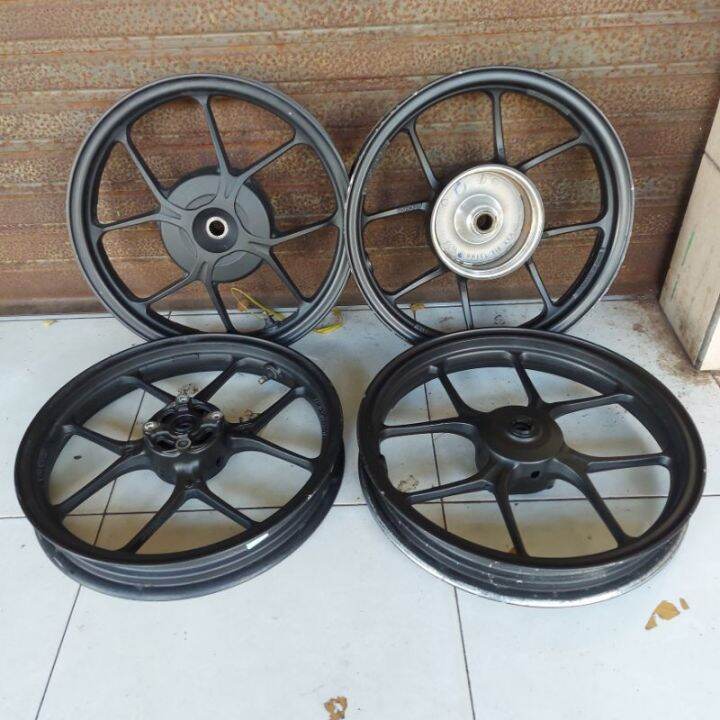 Velg pelek Depan Belakang Motor Honda Genio , Beat deluxe 2020 Copotan ...