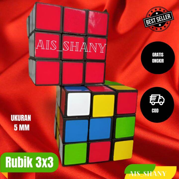 Mainan Rubik 3x3 Ukuran 5 mm Mainan Rubik | Lazada Indonesia