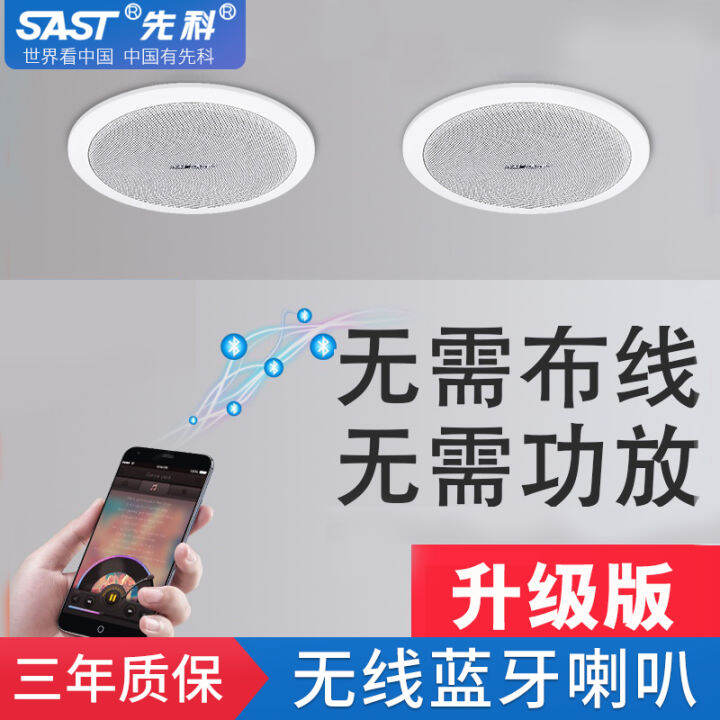 SAST Wireless Bluetooth Ceiling Audio Home Surround Background Music ...