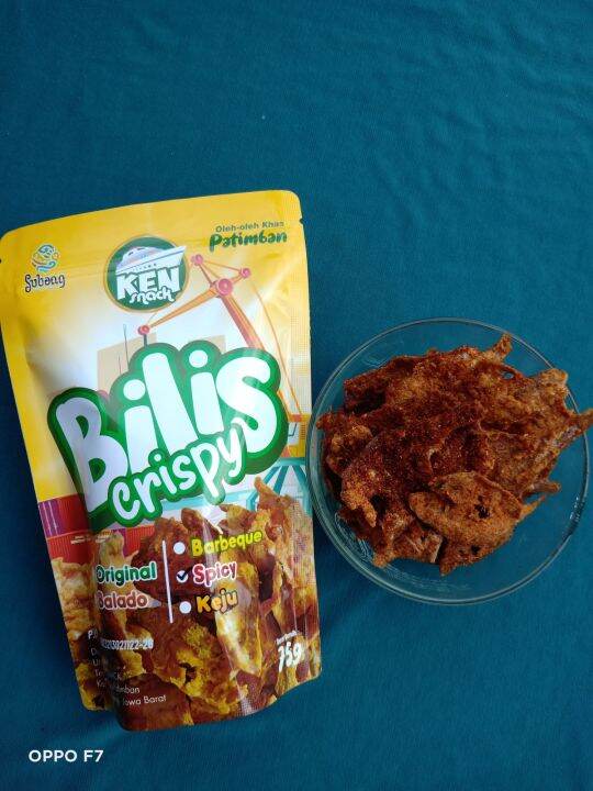 bilis crispy spicy kensnack oleh oleh khas patimban/pesisir/jajanan ...