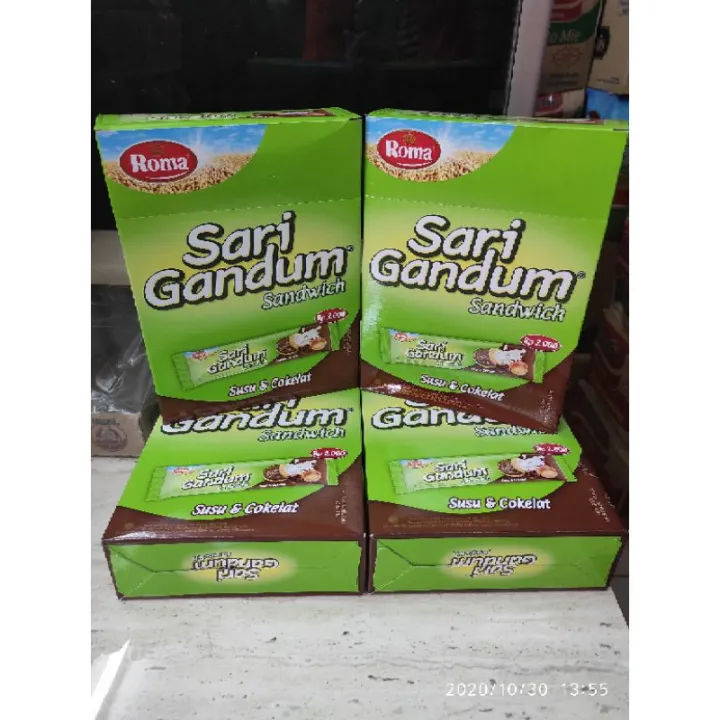 Biskuit roma sari gandum box isi 12pcs | Lazada Indonesia