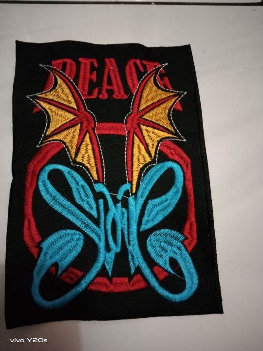 Bordiran Slank Peace Besar. | Lazada Indonesia