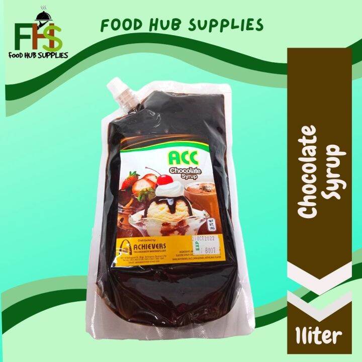 Chocolate syrup 1liter | Lazada PH