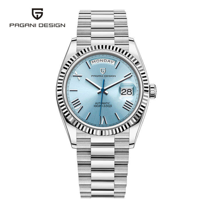 PAGANI ออกแบบเดิม DD36วันที่สัปดาห์แสดงความเคารพวิศวกรรมผู้ชายนาฬิกา ...