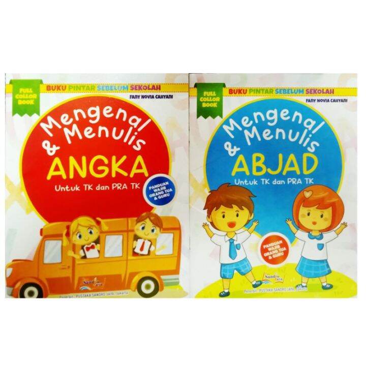 Buku anak mengenal dan menulis abjad dan angka | Lazada Indonesia
