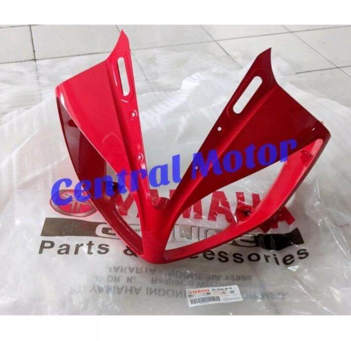 Body Front Upper 1 tameng depan R15 V2 merah original yamaha | Lazada ...