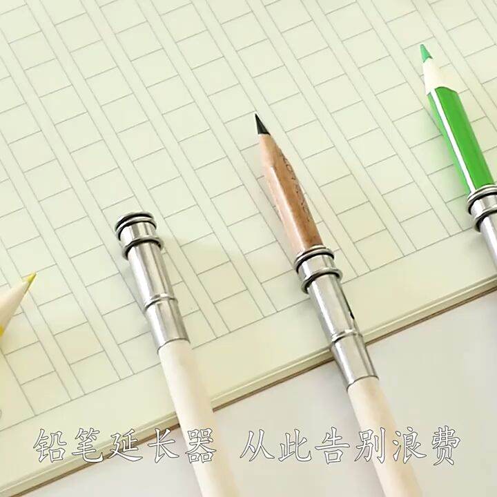 Penyambung Pensil Pencil Extender 2 Hole - Head Pencil Holder Pen ...