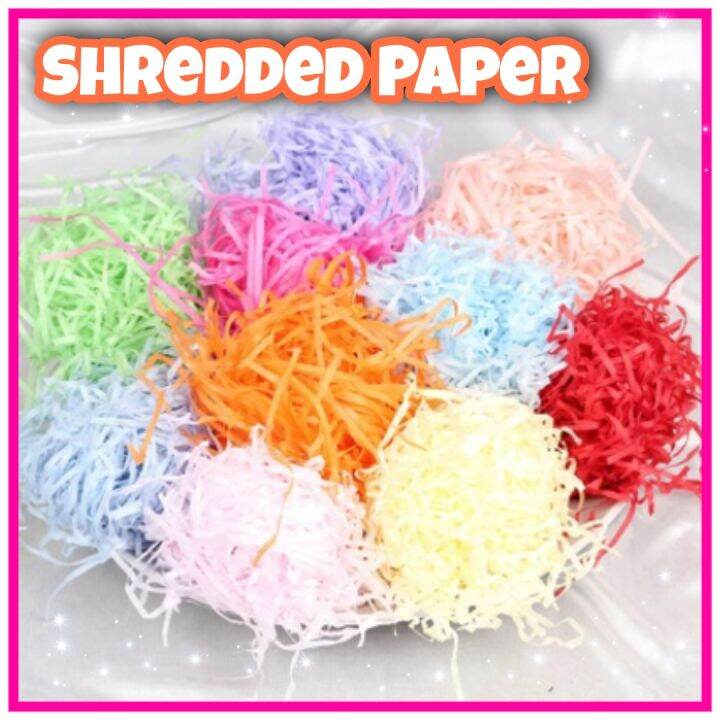 Colourful Shredded Paper / Kertas Hiasan 100G | Lazada