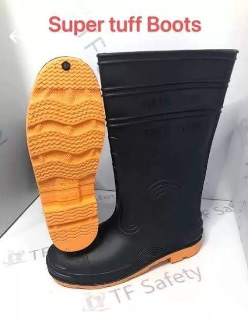 ENS SuperTuff ST911 High Cut Waterproof Rubber Rain Boots Work Boots Safety Boots Rubber Boots ...