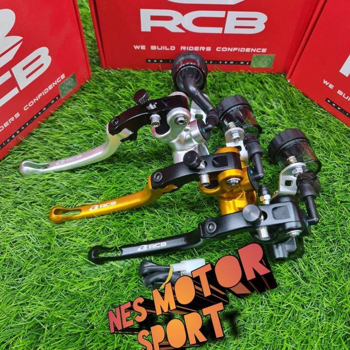 MASTER REM RCB S1 KANAN 14MM RADIAL - MASTER REM RCB S1 TABUNG PISAH ready warna gold silver ...