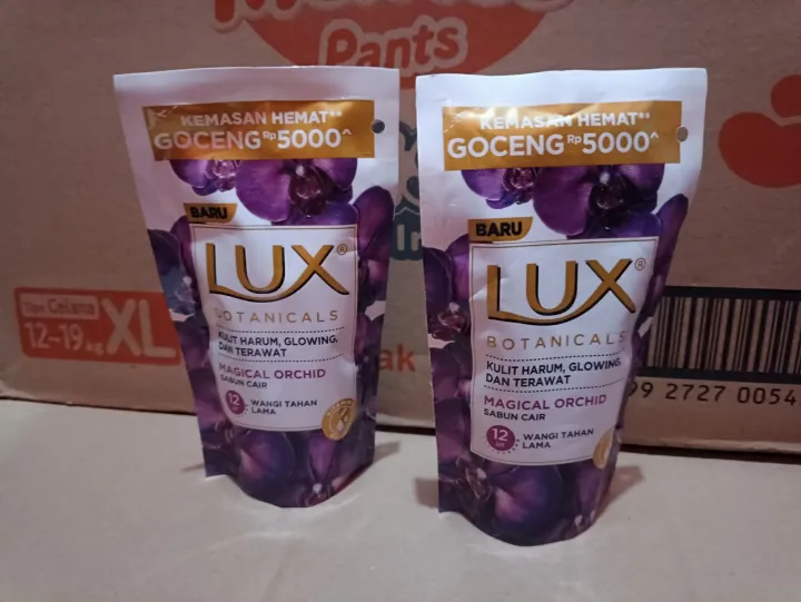 lux sabun mandi cair body wash magical orchid 85ml | Lazada Indonesia