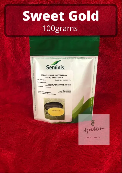 Sweet Gold Hybrid Watermelon 100 grams (Seminis) | Lazada PH