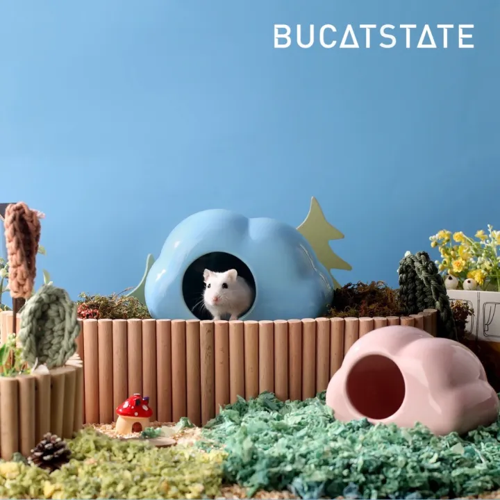[Bucatstate] บ้านแฮมสเตอร์ บ้านเซรามิกส์ บ้านก้อนเมฆ บ้านเย็น | Lazada ...