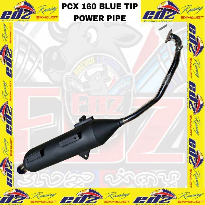 EDZ RACING POWER PIPE BLUE TIP -PCX 160 | Lazada PH