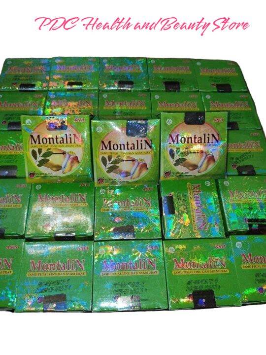 MONTALIN HERBAL CAPSULE ORIGINAL 10SACHET(40CAPSULE) | Lazada PH