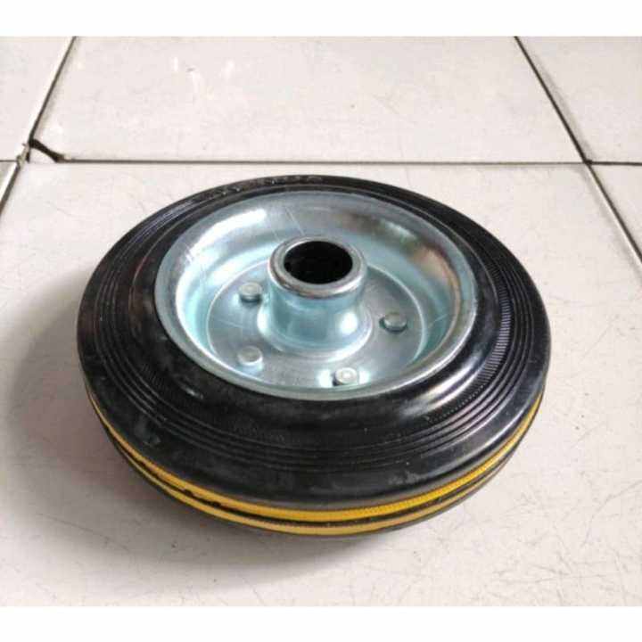 RODA TROLI KARET CASTER GEROBAK BAN TROLY ONLY 8" INCH | Lazada Indonesia