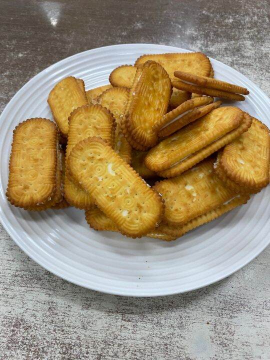 Biskut timbang Biscuit lemon cream 500g | Lazada