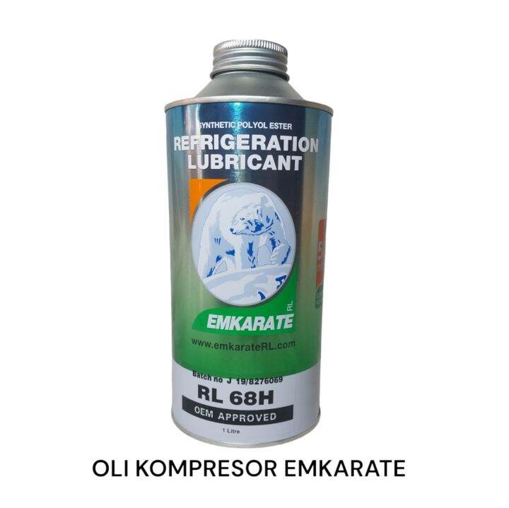 OLI KOMPRESOR AC OLI EMKARATE OIL REFRIGERANT LUBRICANT R134a UNIVERSAL ...