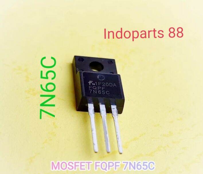 (1pcs) MOSFET 7N65C FQFP 7N65C MOSFET 7N65 C TRANSISTOR 7N65C TRANSISTOR 7N65 C mosfet 7n65c ...