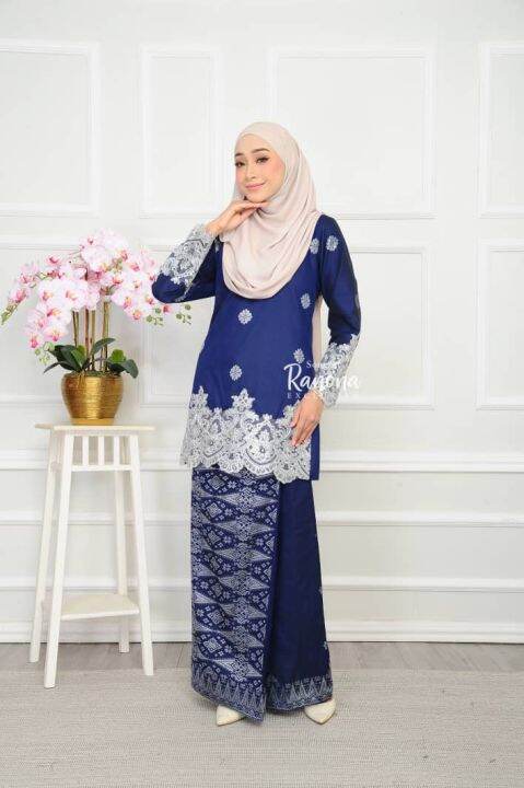 baju raya songket tenun asli | Lazada